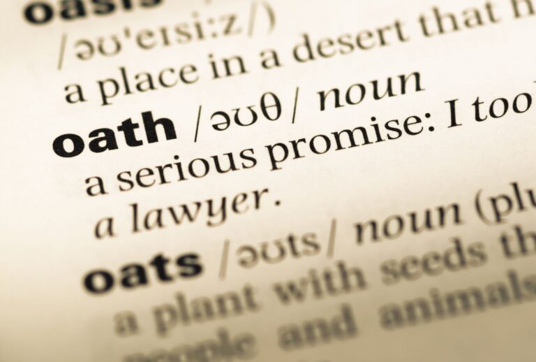 Oaths and affirmations: a guide - Woodcock Notary Public